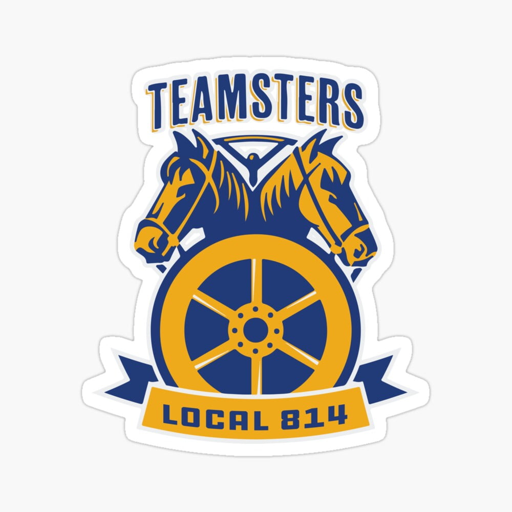 Kira .8986 Sticker - Teamsters Local 814 Gifts, Teamster Driver Father ...