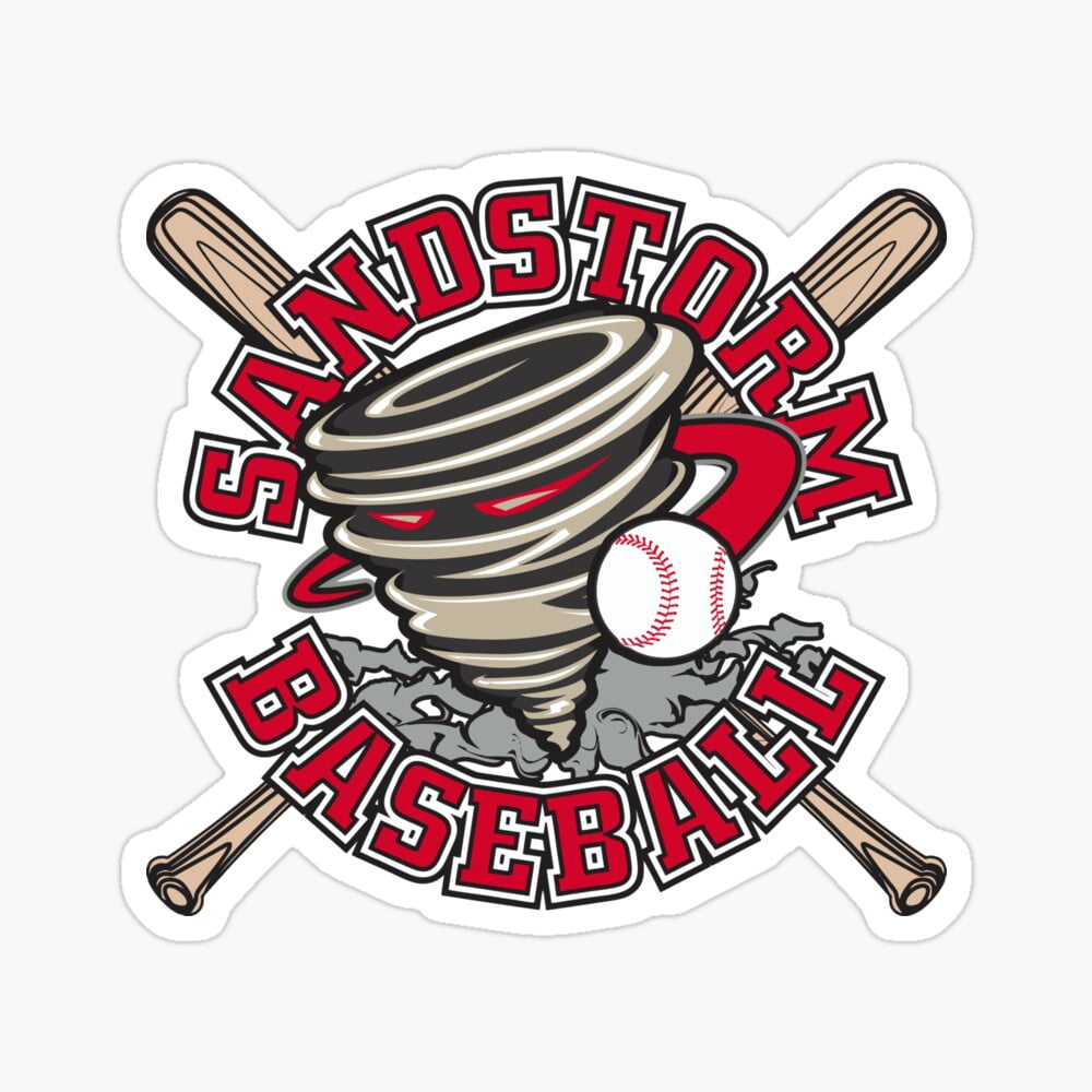 Kira .9142 Sticker - Sandstorm Baseball Team Logo - Hot Trending Vinyl ...