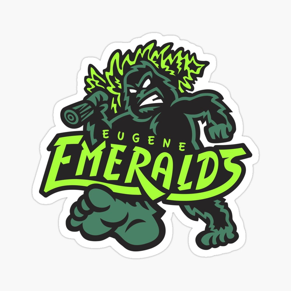 Kira .9146 Sticker - The Eugene-Emeralds Logo - Hot Trending Vinyl ...