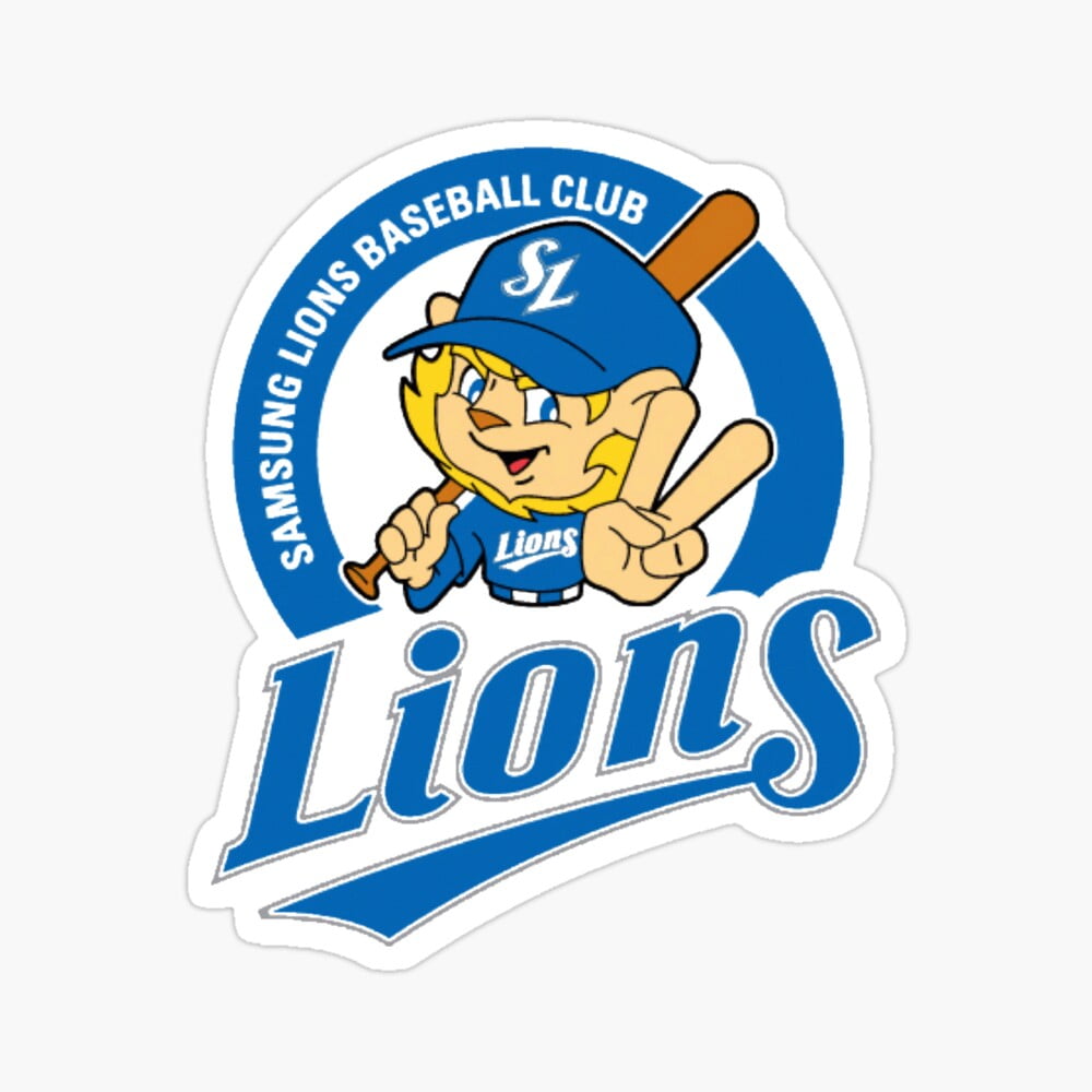 Kira .9244 Sticker - Baseball - Kbo - Daegu Samsung Lions - Hot Trending Vinyl Sticker - Walmart.com