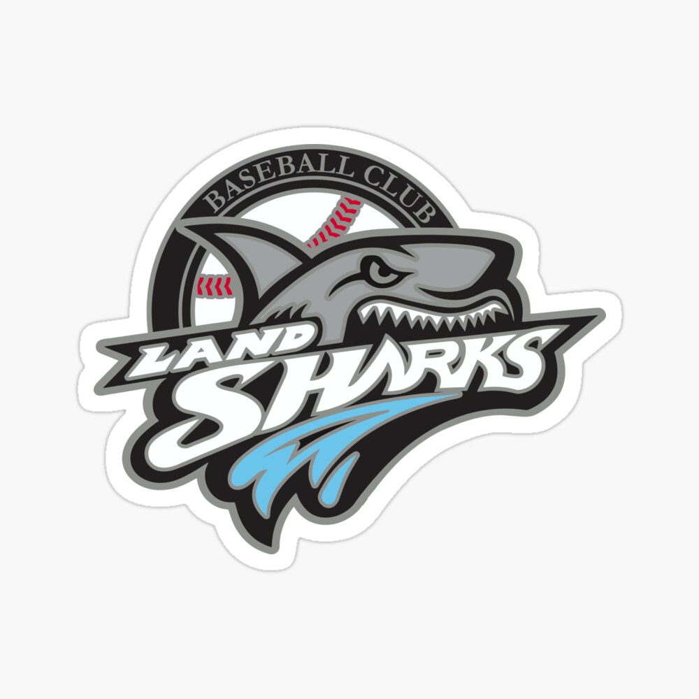 Kira .9328 Sticker - Land Sharks Baseball Club - Hot Trending Vinyl ...