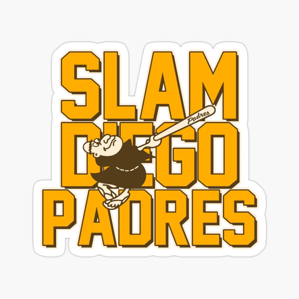 Kira .9701 Sticker - Slam Go Padressan Go Baseball Club - Hot Trending ...