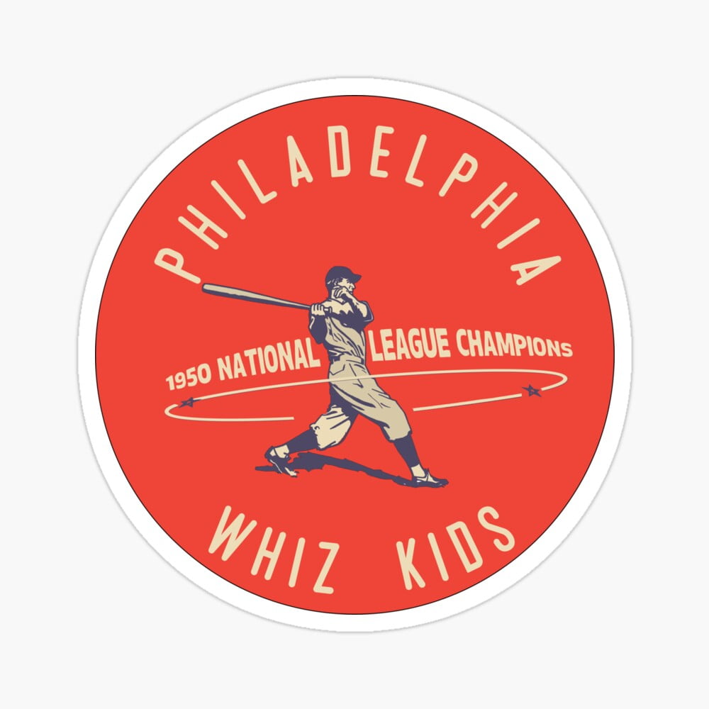 Kira .9737 Sticker - 1950 Philadelphia Baseball Whiz Kids - Hot ...