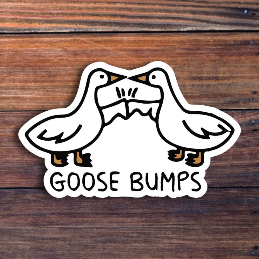 Kira .98 Sticker - Goose Bumps, Goose - Hot Trending Vinyl Sticker ...
