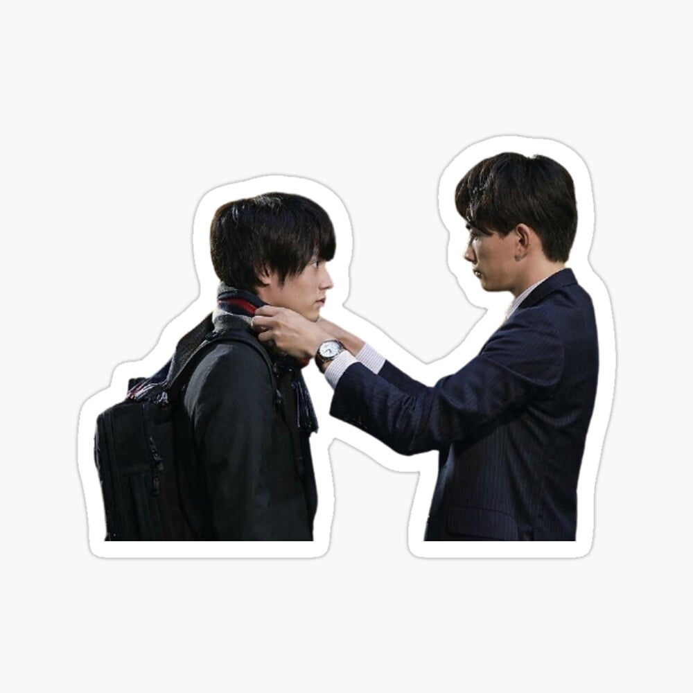 Kira .990 Sticker - Cherry Magic Kurosawa And Adachi Romantic Scene ...