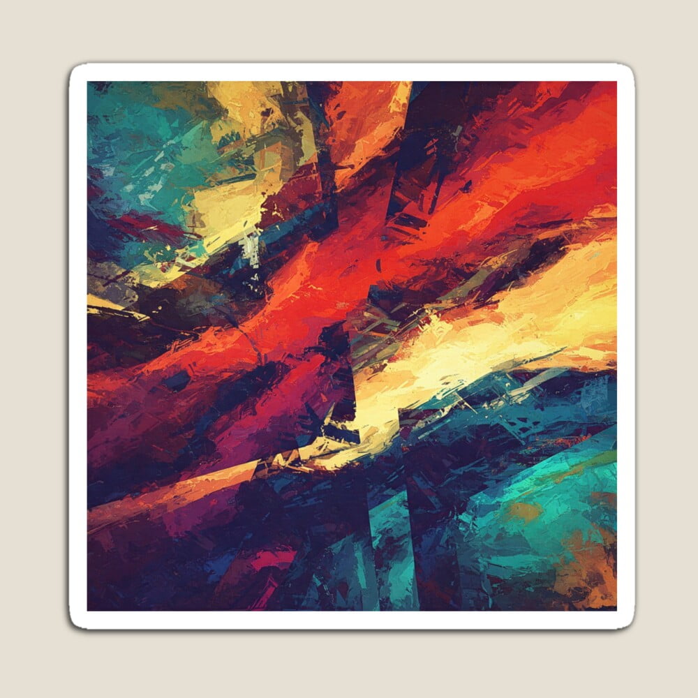 Kira - Abstract Symphony Of Light Sticker - 7050 Hot Trending Vinyl ...