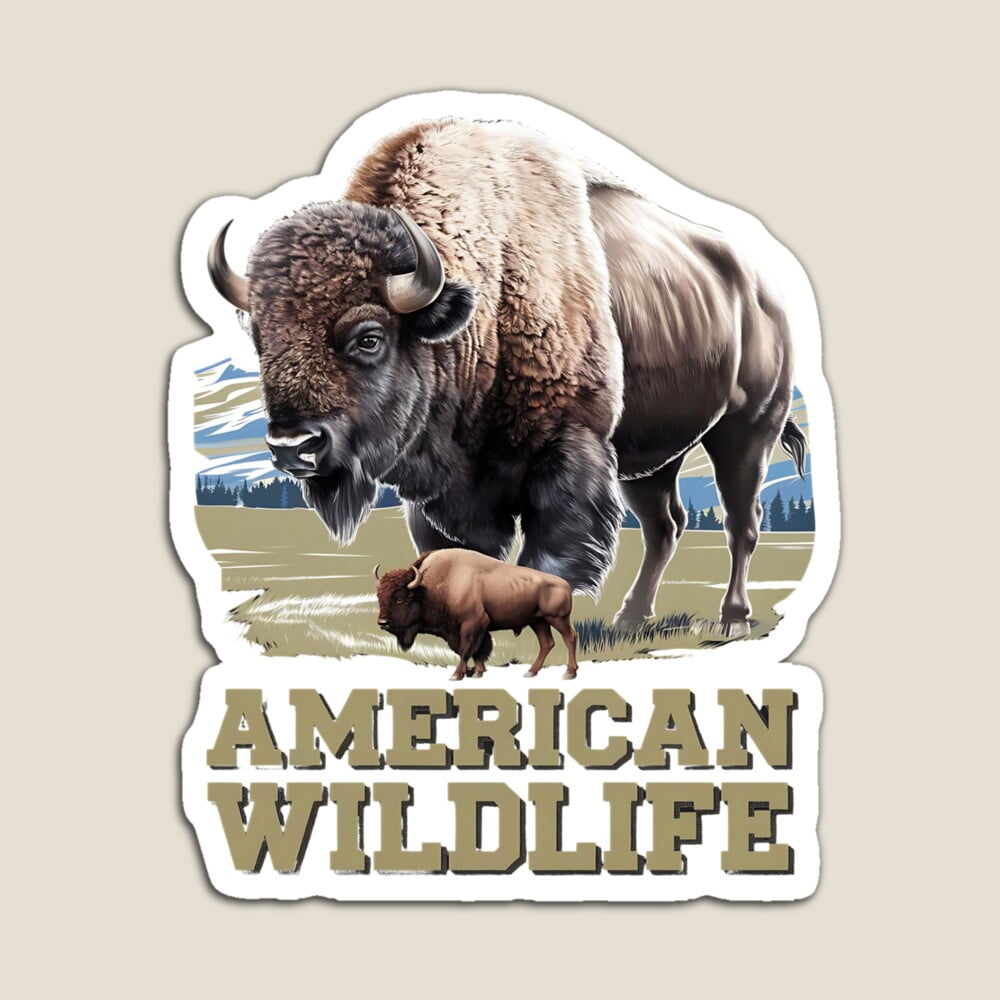 Kira - American Wildlife - Buffalo Majesty - Let'S Go Buffalo ...