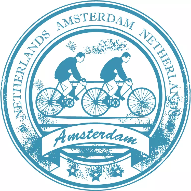 Kira Amsterdam Netherlands Bicycle Travel Car Bumper Sticker Decal ...