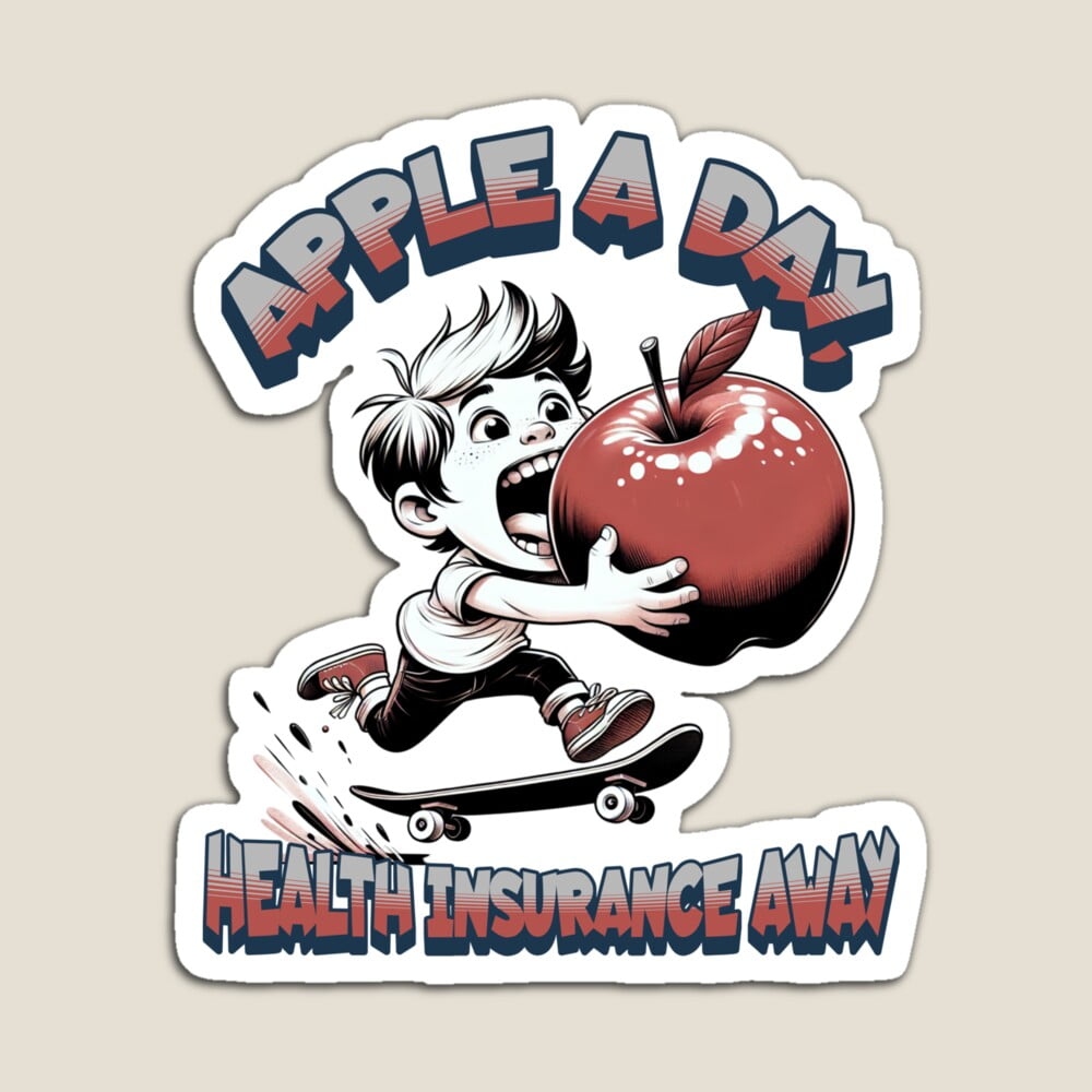 Kira - An Apple A Day Sticker - 4547 Hot Trending Vinyl Stickers ...