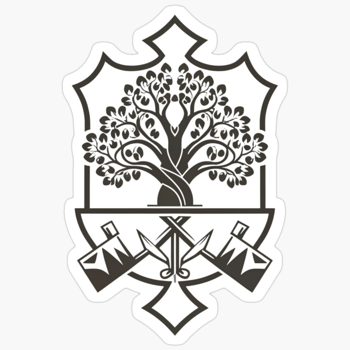 Kira Ancestral Emblem Sticker Waterproof Sticker for Water Bottles ...