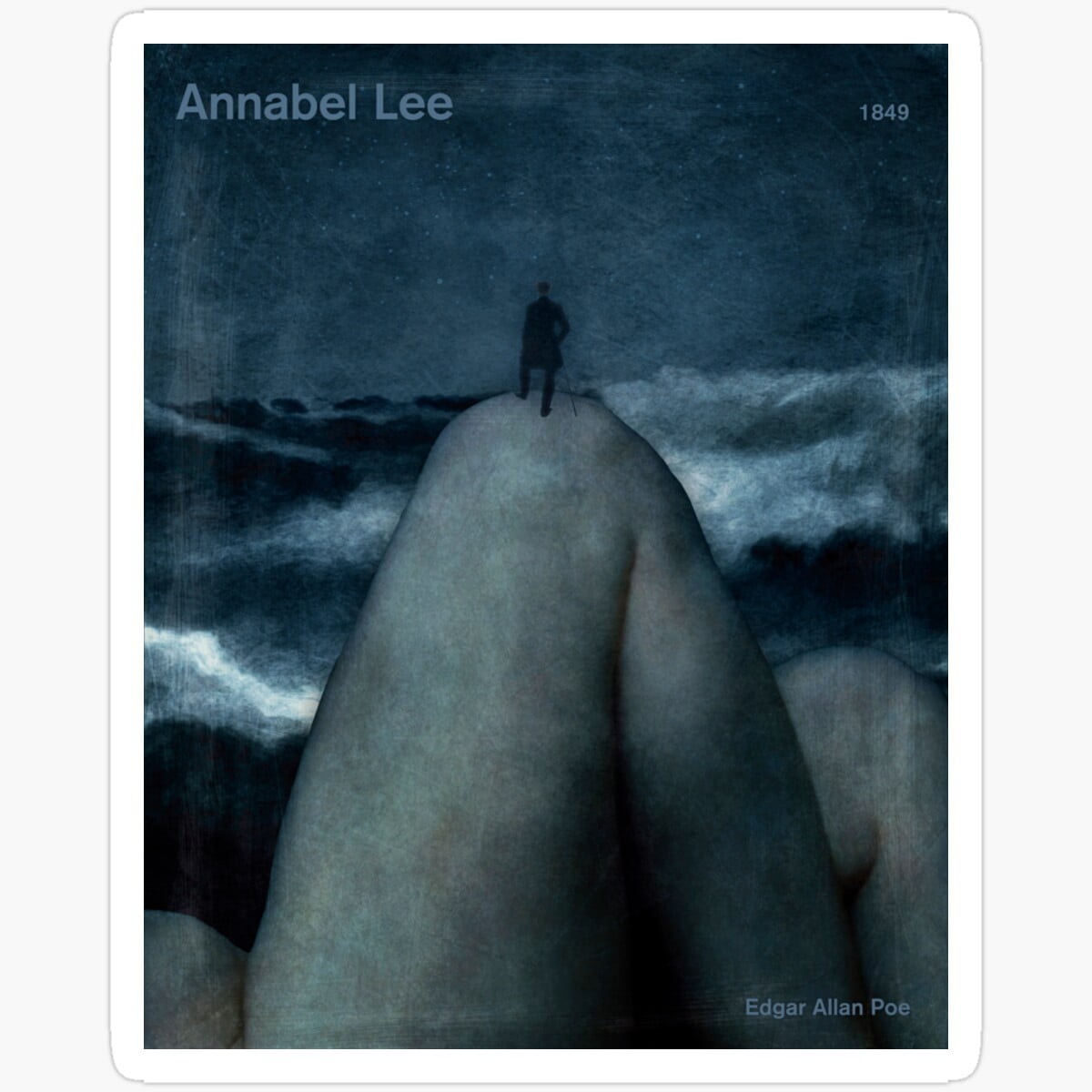 Kira Annabel Lee - Edgar Allan Poe Gothic Poetry Literary Art for Book ...