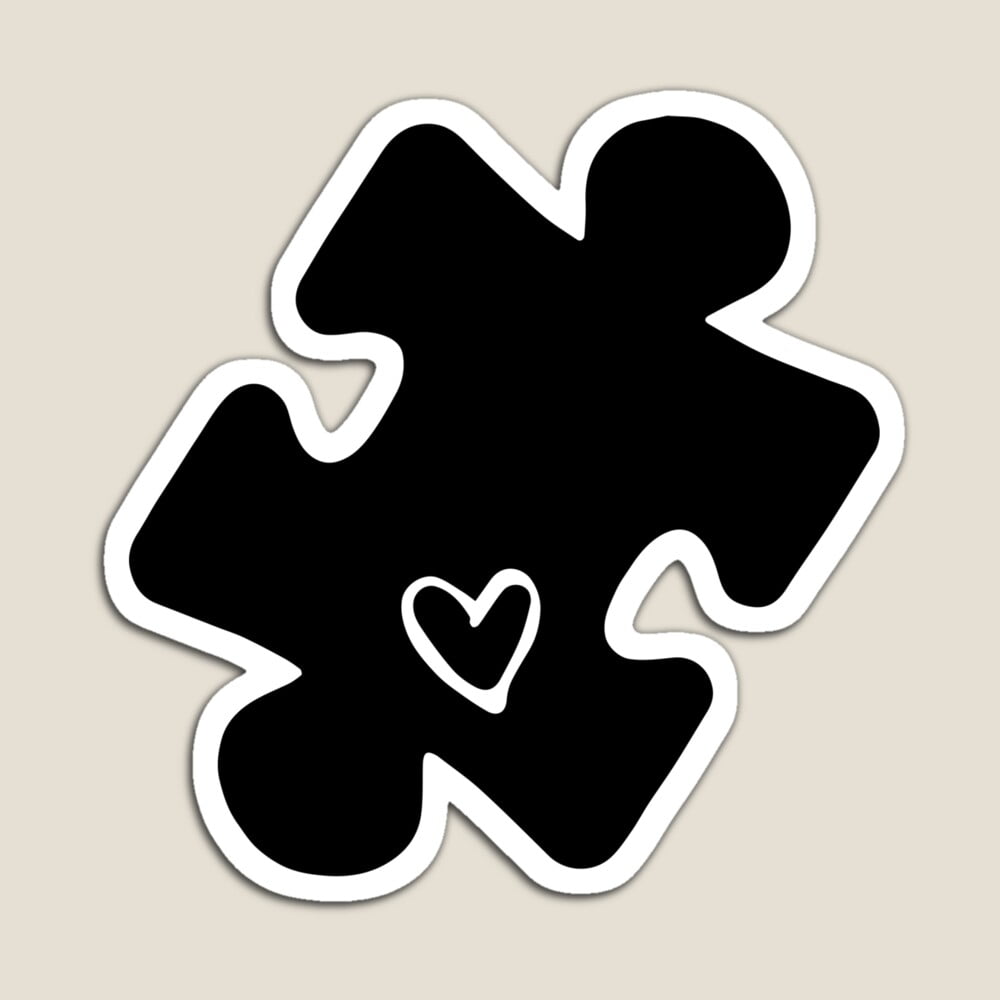 Kira - Autism Puzzle Cute Autism Awareness Month Neurodiversity Window ...