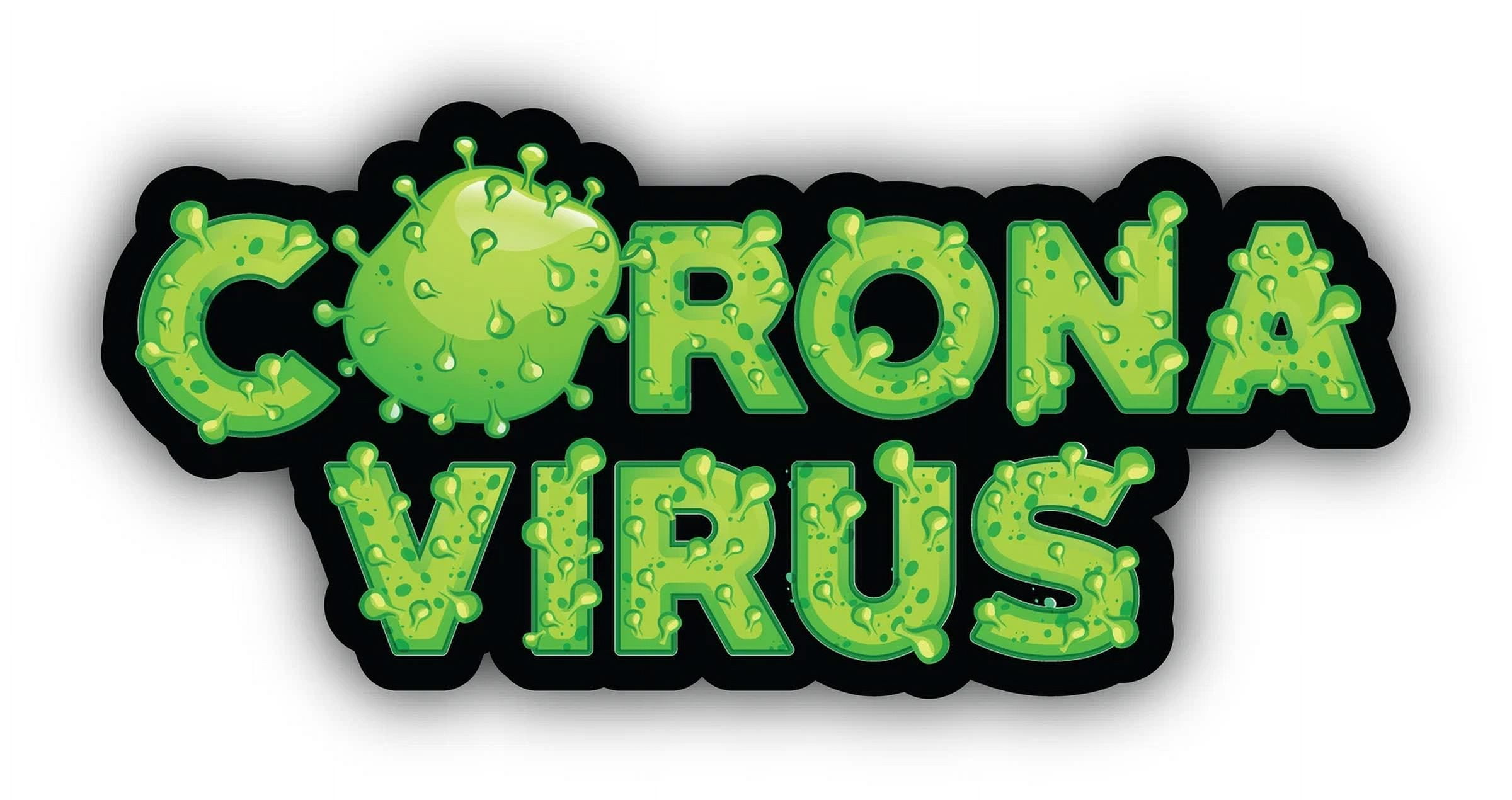 Kira BAD Virus Slogan Vinyl Sticker Car Bumper Decal Waterproof Sticker ...