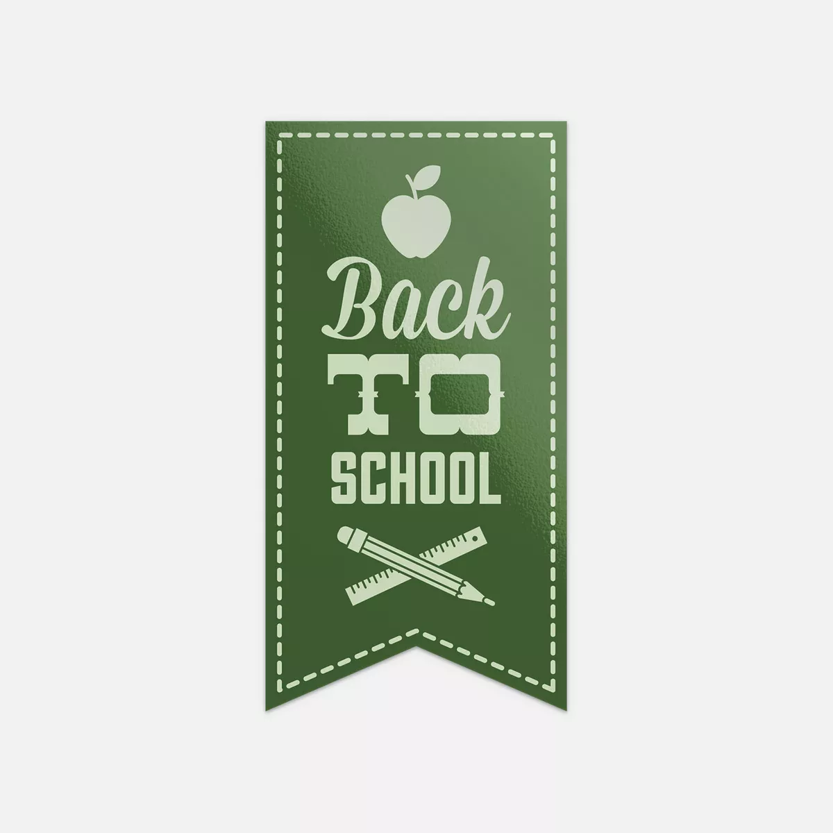 Kira Back To School Emblem Apple Education Vinyl Sticker Decal ...