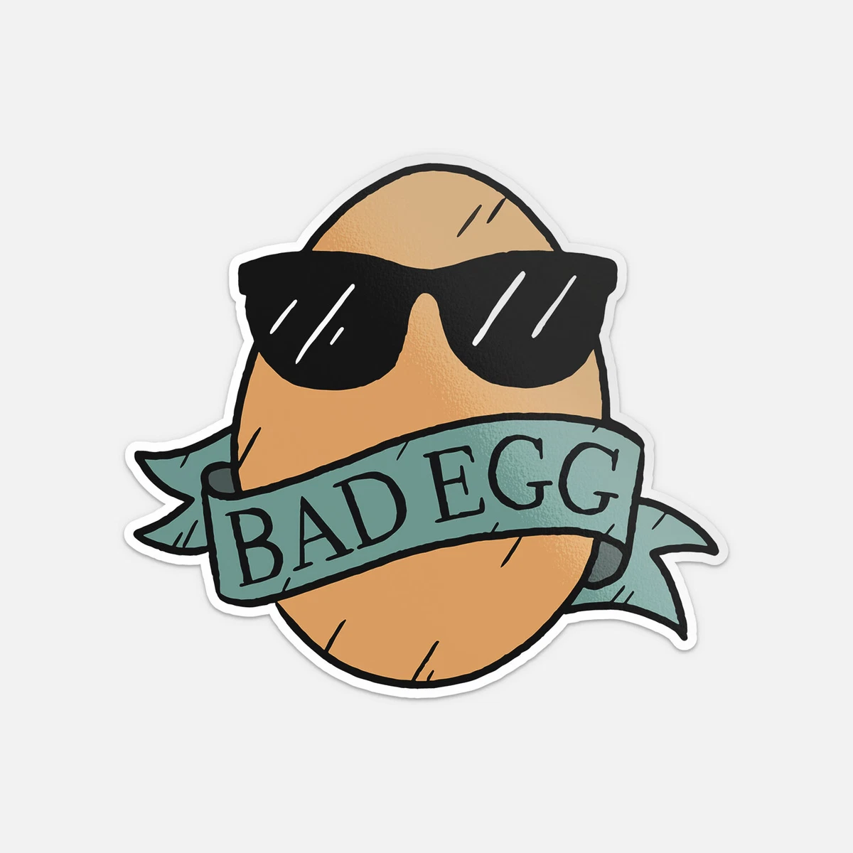 Kira Bad Egg Car Bumper Vinyl Sticker Decal Waterproof Sticker for ...