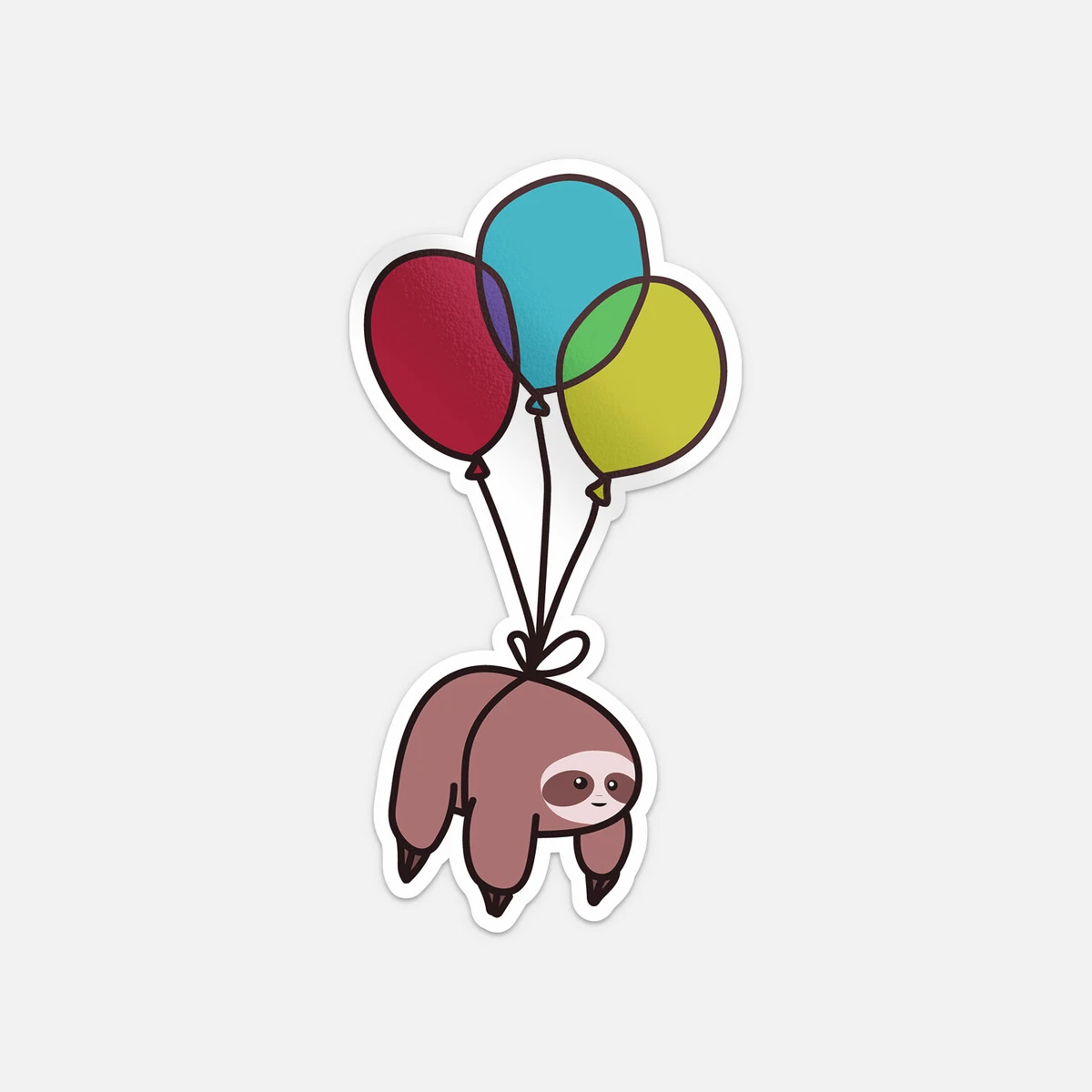 Kira Balloon Sloth Car Bumper Vinyl Sticker Decal Waterproof Sticker ...