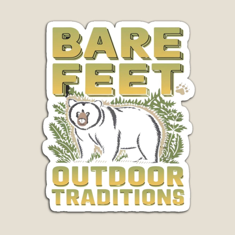 Kira - Bare Feet - Outdoor Traditions Sticker - 8032 Hot Trending Vinyl ...