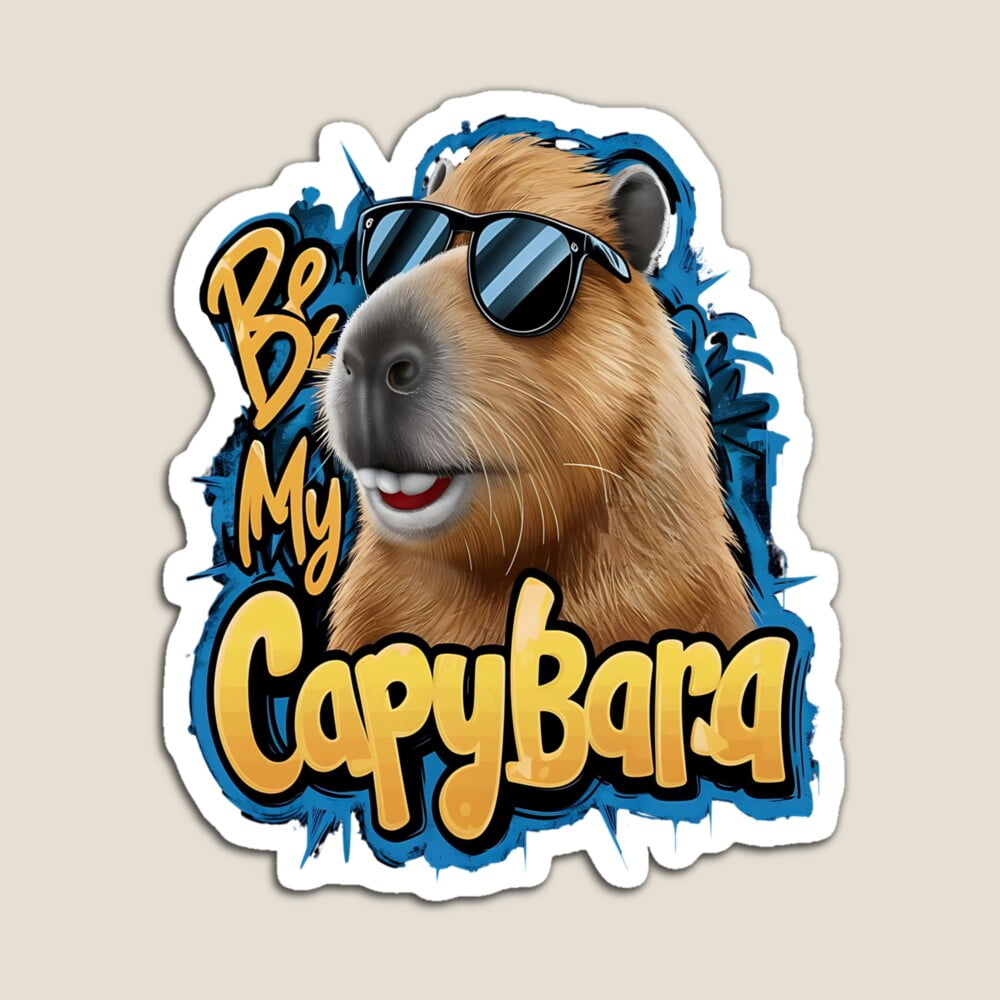 Kira - Be My Capybara - Groovy Capybara - Be Cappy - Sweet Capybara ...