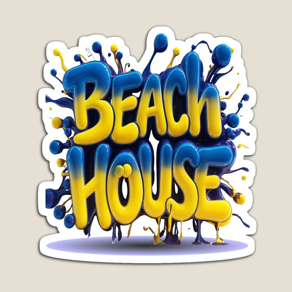 Kira - Beach House - Beach Cabin - Beach Hut Sticker - 5099 Hot ...