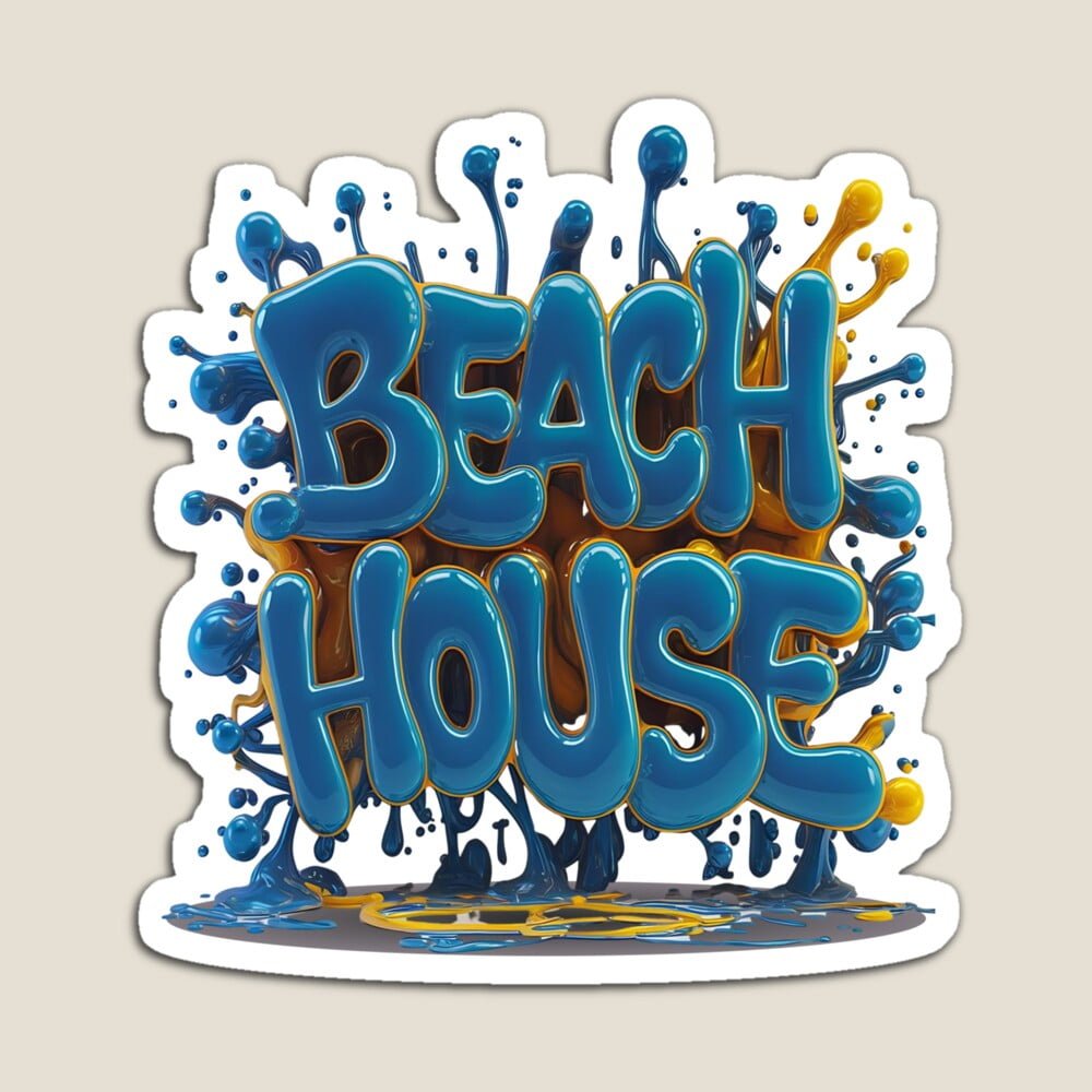 Kira - Beach House - Beach Cabin - Beach Hut Sticker - 5100 Hot ...
