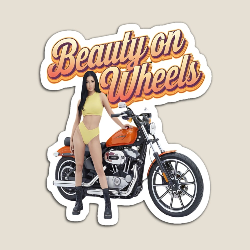 Kira - Beauty On Wheels - Just Ride - Chopper Garage - Bike Garage - Pin-Up Chopper - Chopper ...