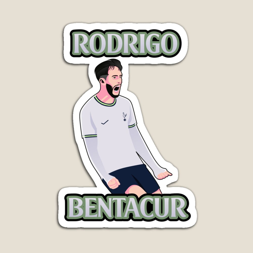 Kira - Bentacur - Thfc Screaming Football Celebration Sticker Hot ...