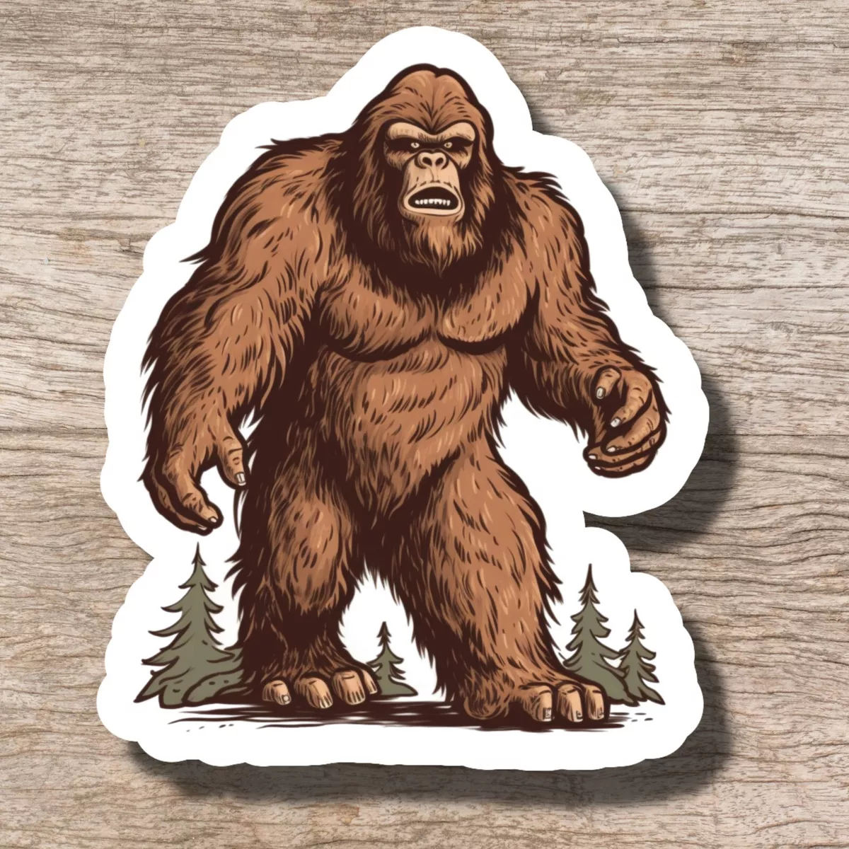 Kira Bigfoot Cryptid Sasquatch Mythical Footprints Mystery Vinyl ...