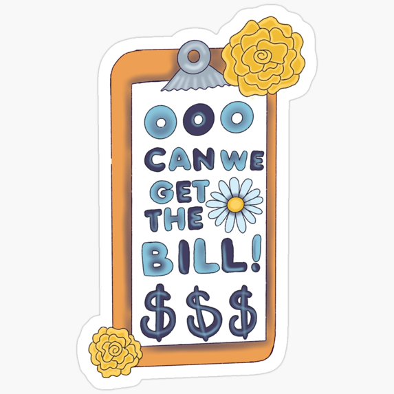 Kira Bill please?! Sticker Waterproof Sticker for Water Bottles ...