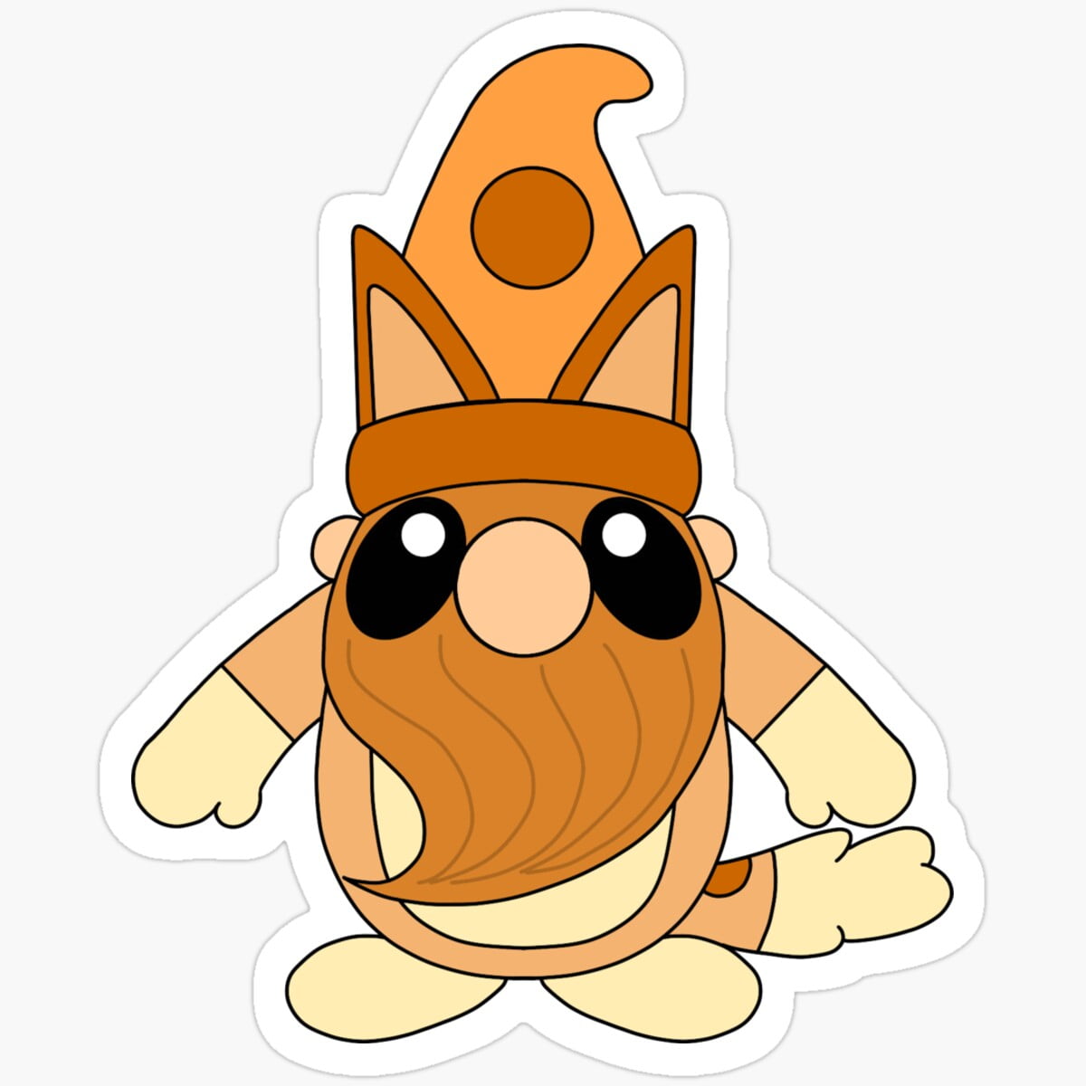 Kira Bingo Gnome Sticker Waterproof Sticker for Water Bottles, Laptops ...