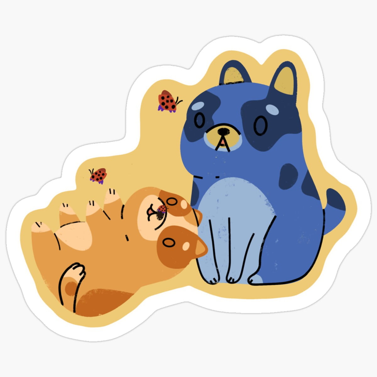 Kira Blue N Bing Sticker Waterproof Sticker for Water Bottles, Laptops ...