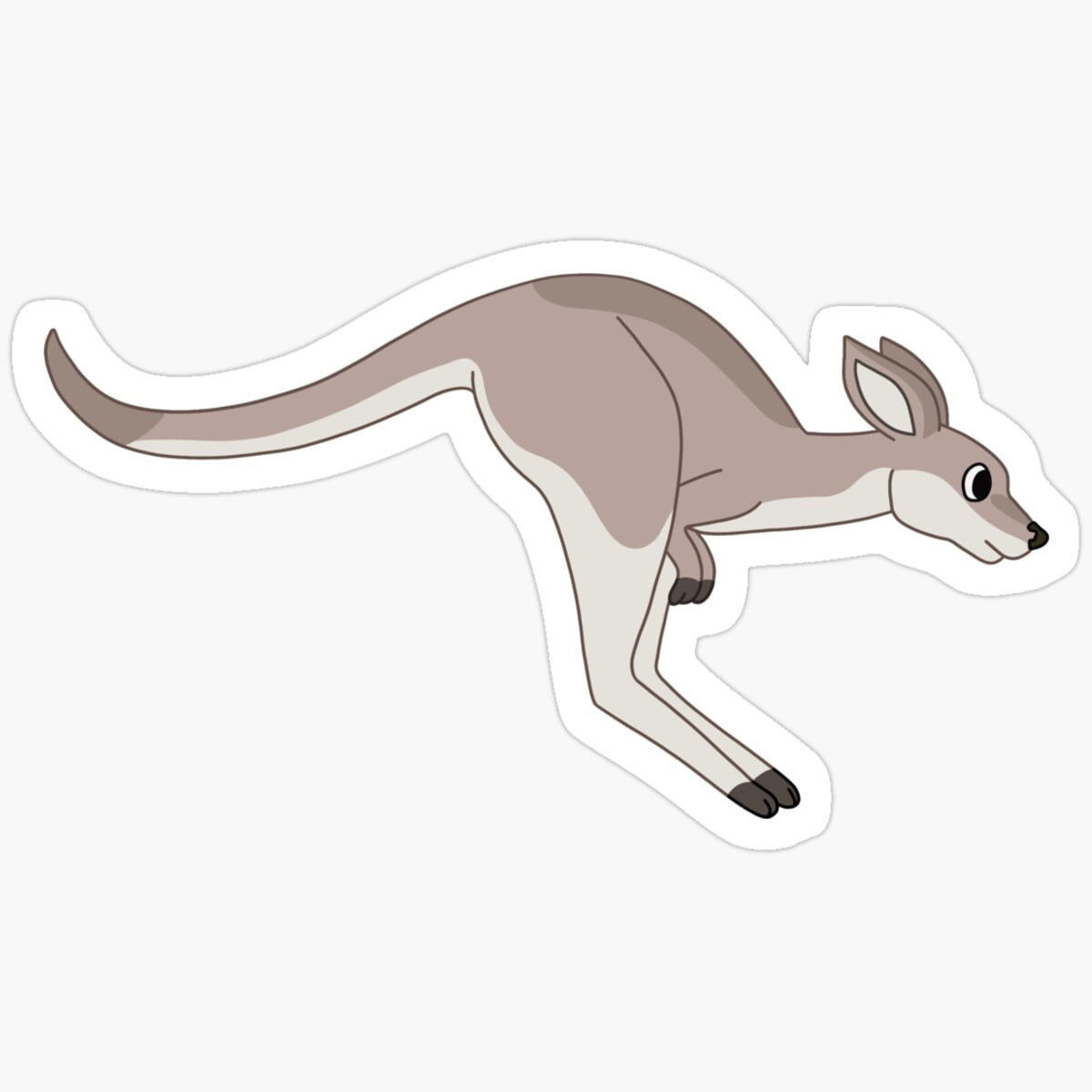 Kira Bluey Kangaroo Sticker Waterproof Sticker for Water Bottles ...