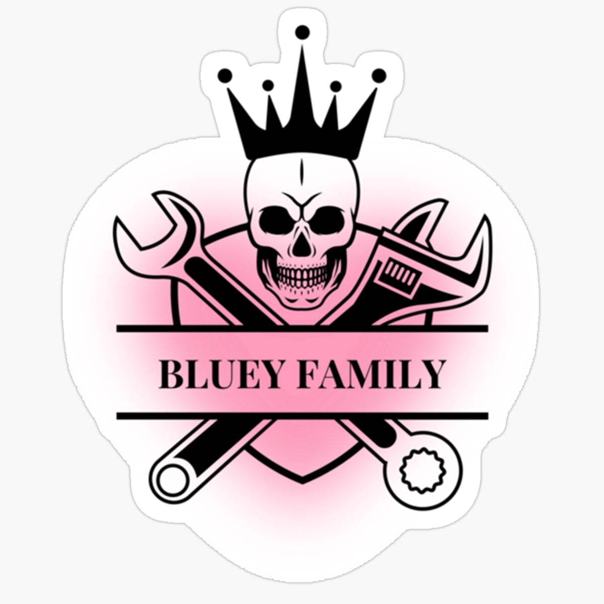 Kira Bluey Mechanics Service Sticker Waterproof Sticker for Water ...