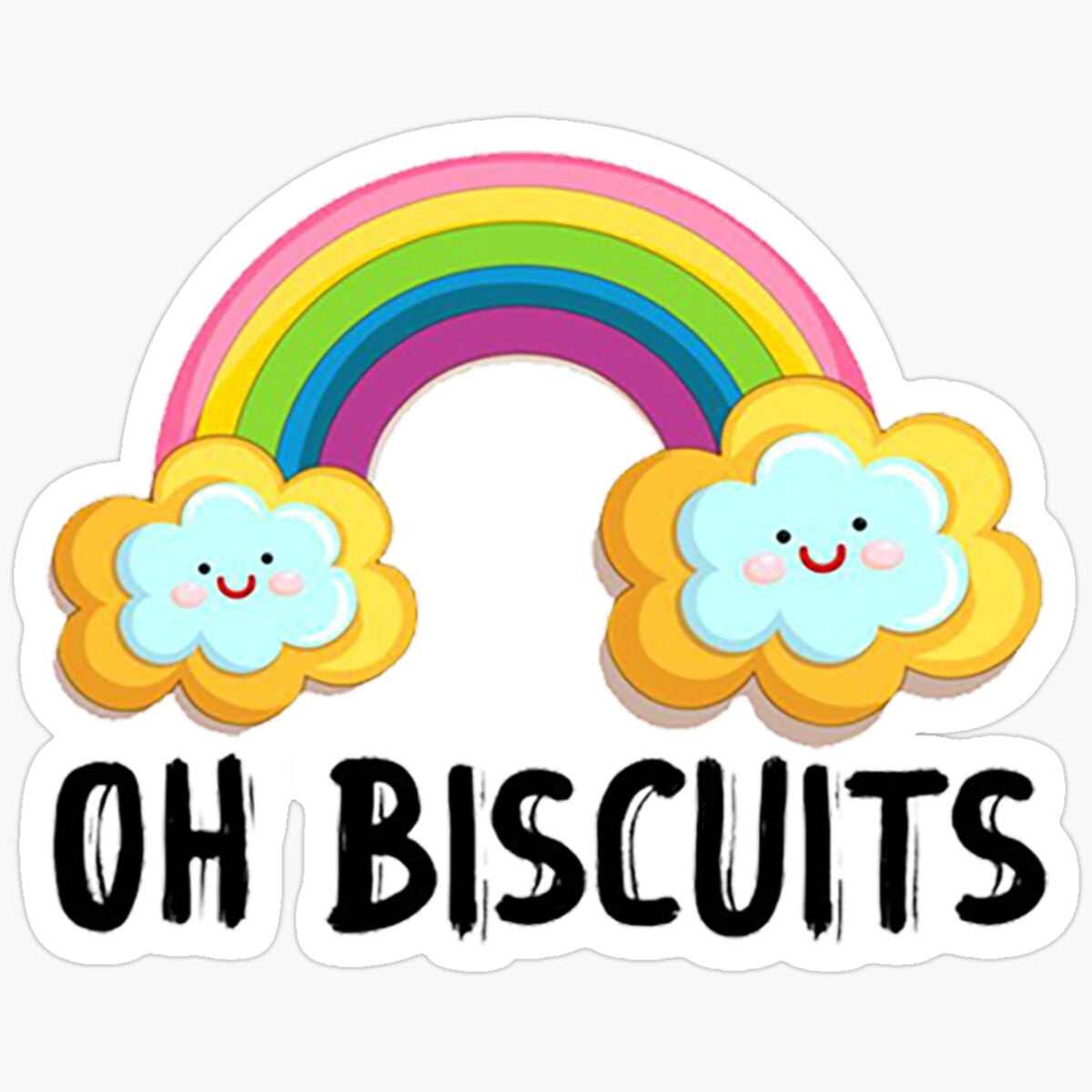 Kira Bluey Oh Biscuits, Mum Dad Cartoon, Mother's Father's Day Sticker ...