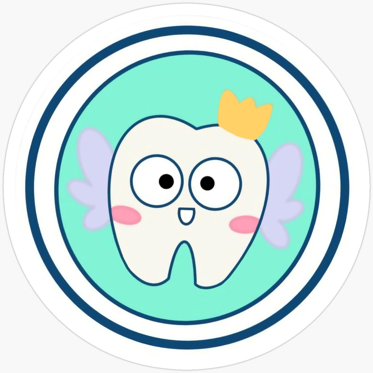 Kira Bluey Tooth Fairy Money Sticker Waterproof Sticker for Water ...