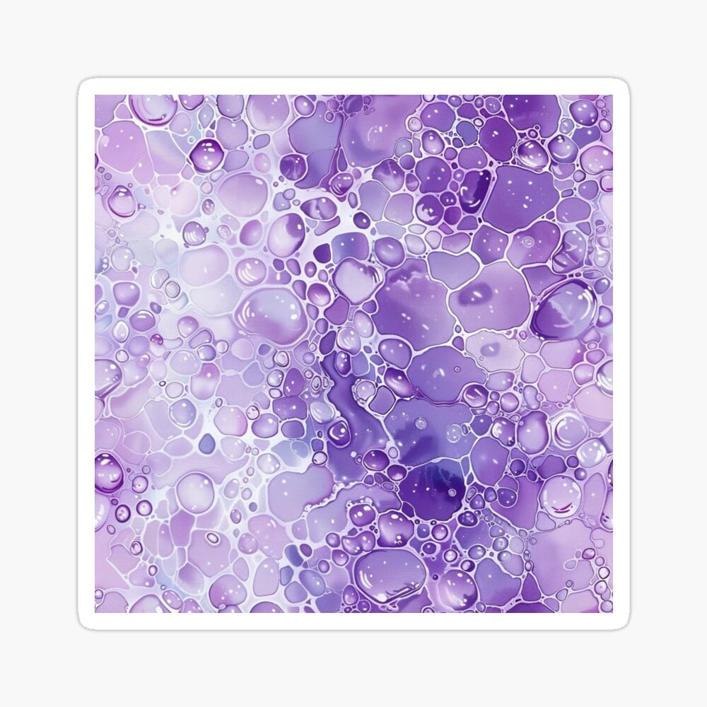 Kira Blurple Bubbles Glossy Sticker - Kir 1646 Decorative Laptop, Phone ...