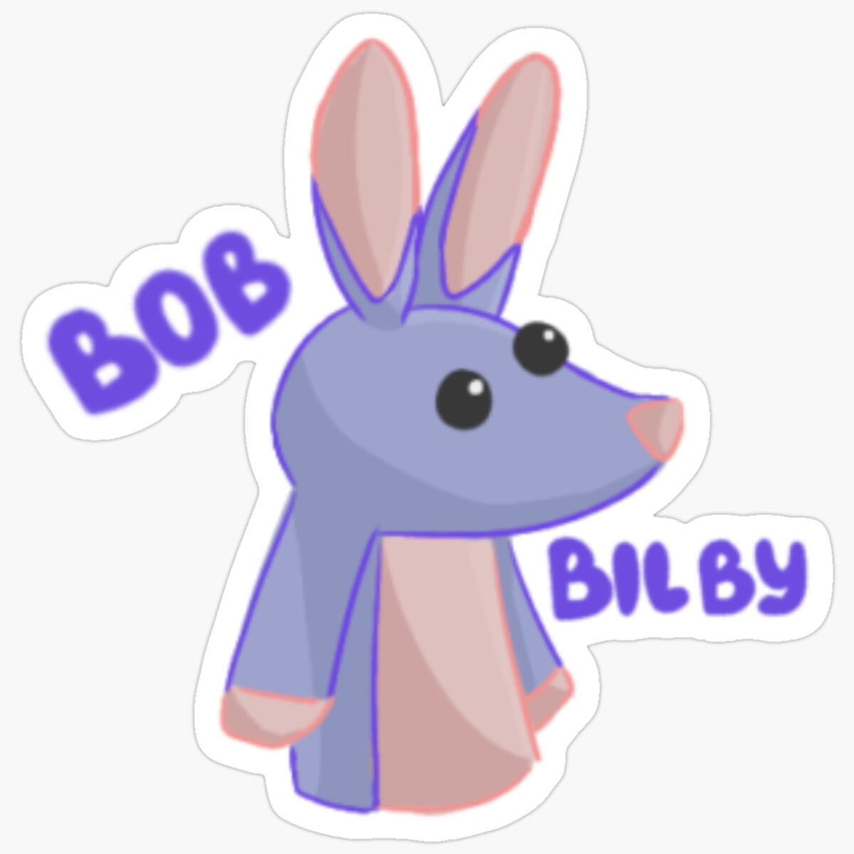 Kira Bob Bilby! Sticker Waterproof Sticker for Water Bottles, Laptops ...