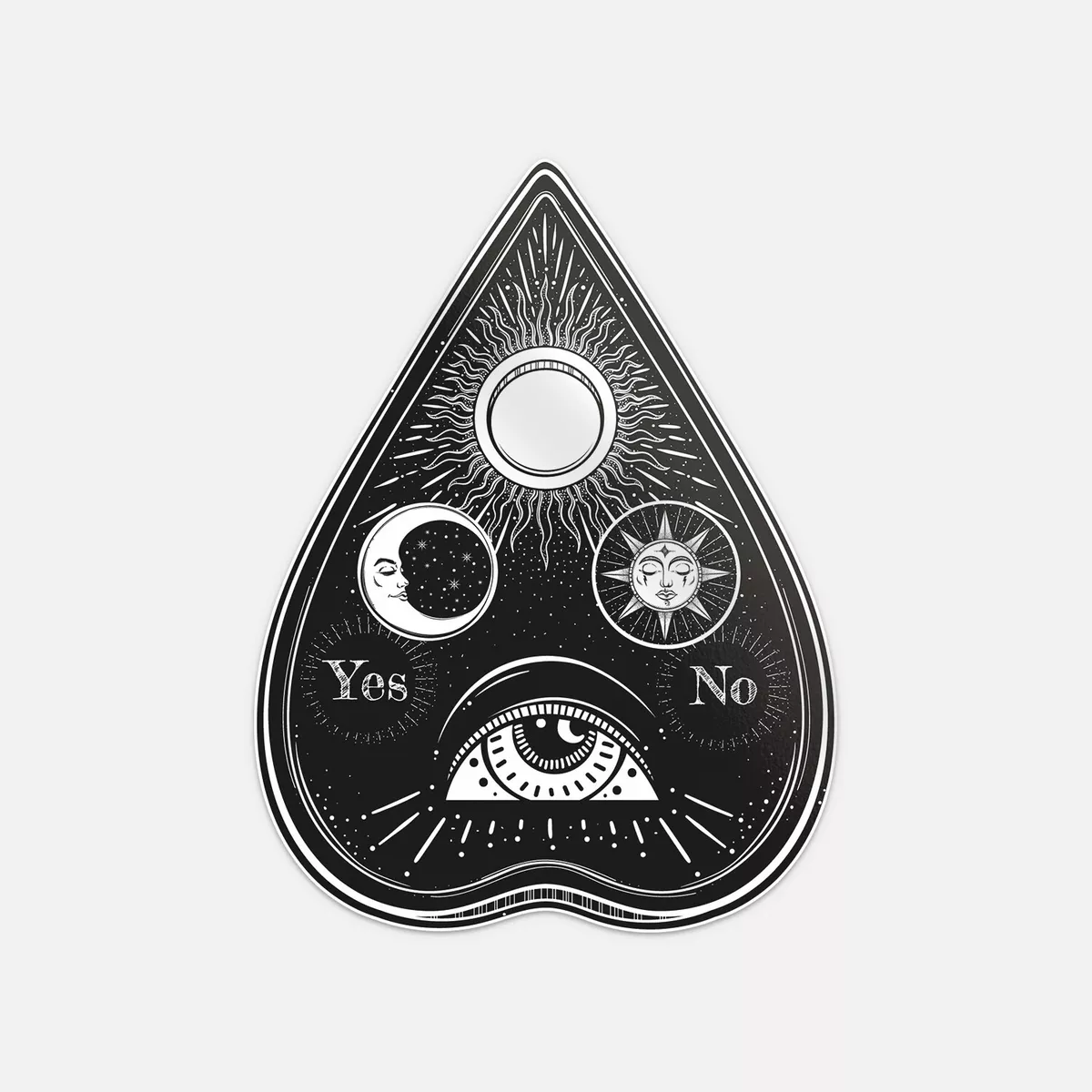 Kira Bohemian Ouija All Seeing Eye Esoteric Vinyl Sticker Decal ...