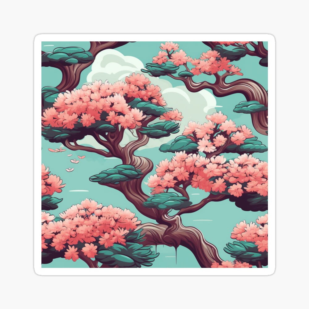 Kira Bonsai For Life Glossy Sticker - Kir 522 Decorative Laptop, Phone ...