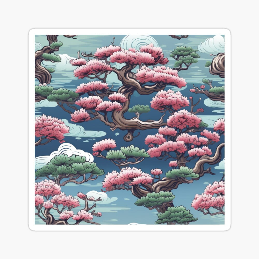 Kira Bonsai For Life Glossy Sticker - Kir 546 Decorative Laptop, Phone ...