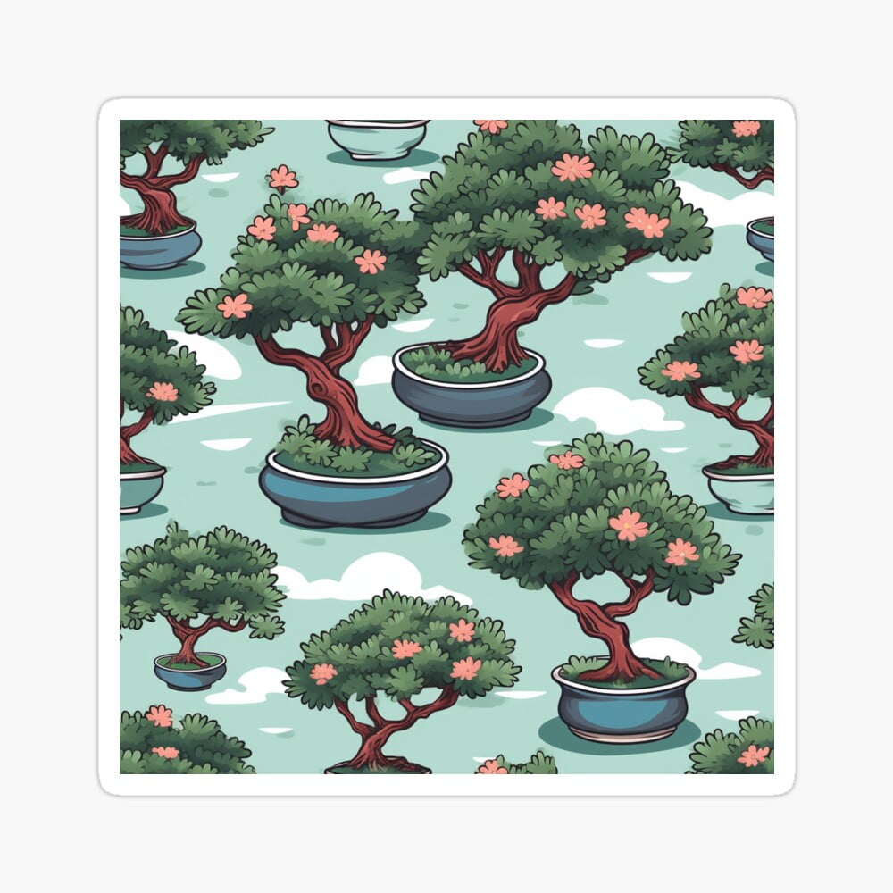 Kira Bonsai For Life Sticker - Kir 532 Decorative Laptop, Phone ...