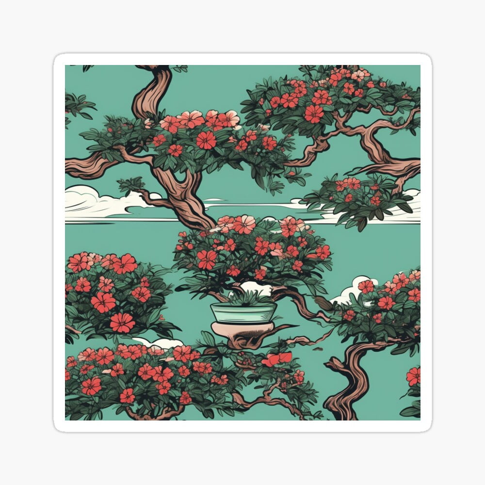 Kira Bonsai For Life Sticker - Kir 545 Decorative Laptop, Phone ...