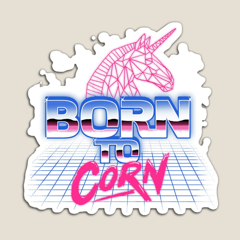 Kira - Born To Corn Sticker - 2938 Hot Trending Vinyl Stickers ...