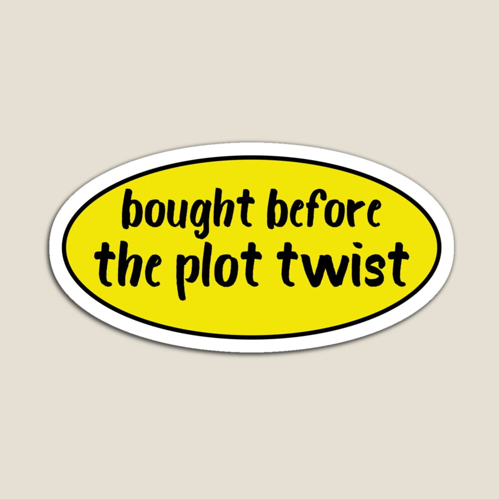 Kira - Bought Before The Plot Twist Car Sticker - 2043 Hot Trending Vinyl Stickers - Walmart.com