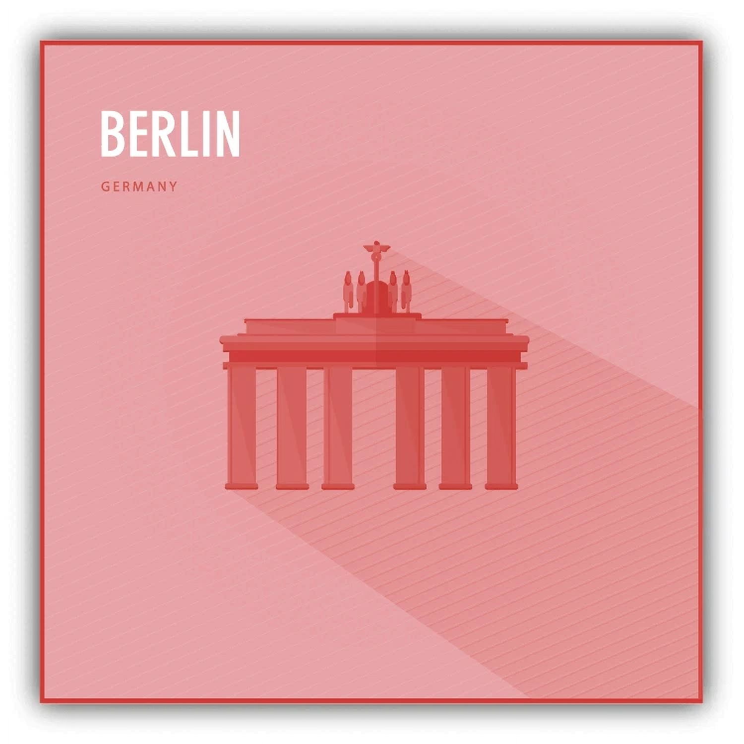 Kira Brandenburg Gate Berlin Germany Travel Car Bumper Sticker Decal ...