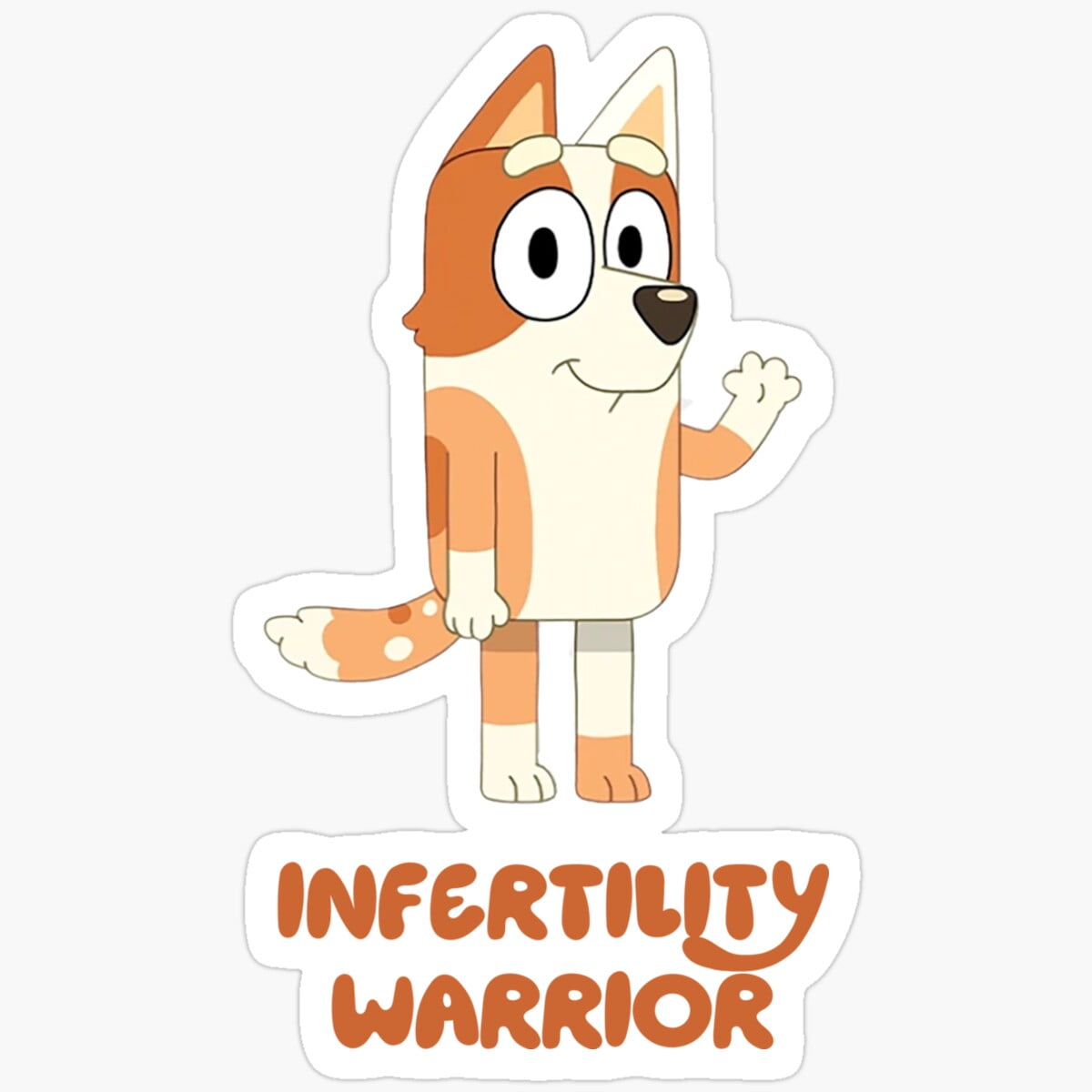 Kira Brandy Infertility Warrior Sticker Waterproof Sticker for Water ...