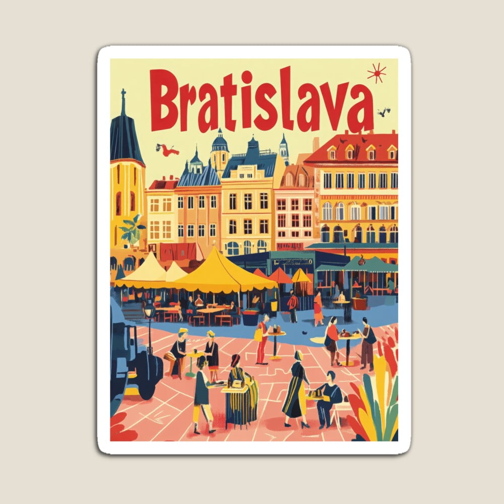 Kira - Bratislavas Square Is Bustling With Activity As People Enjoy ...