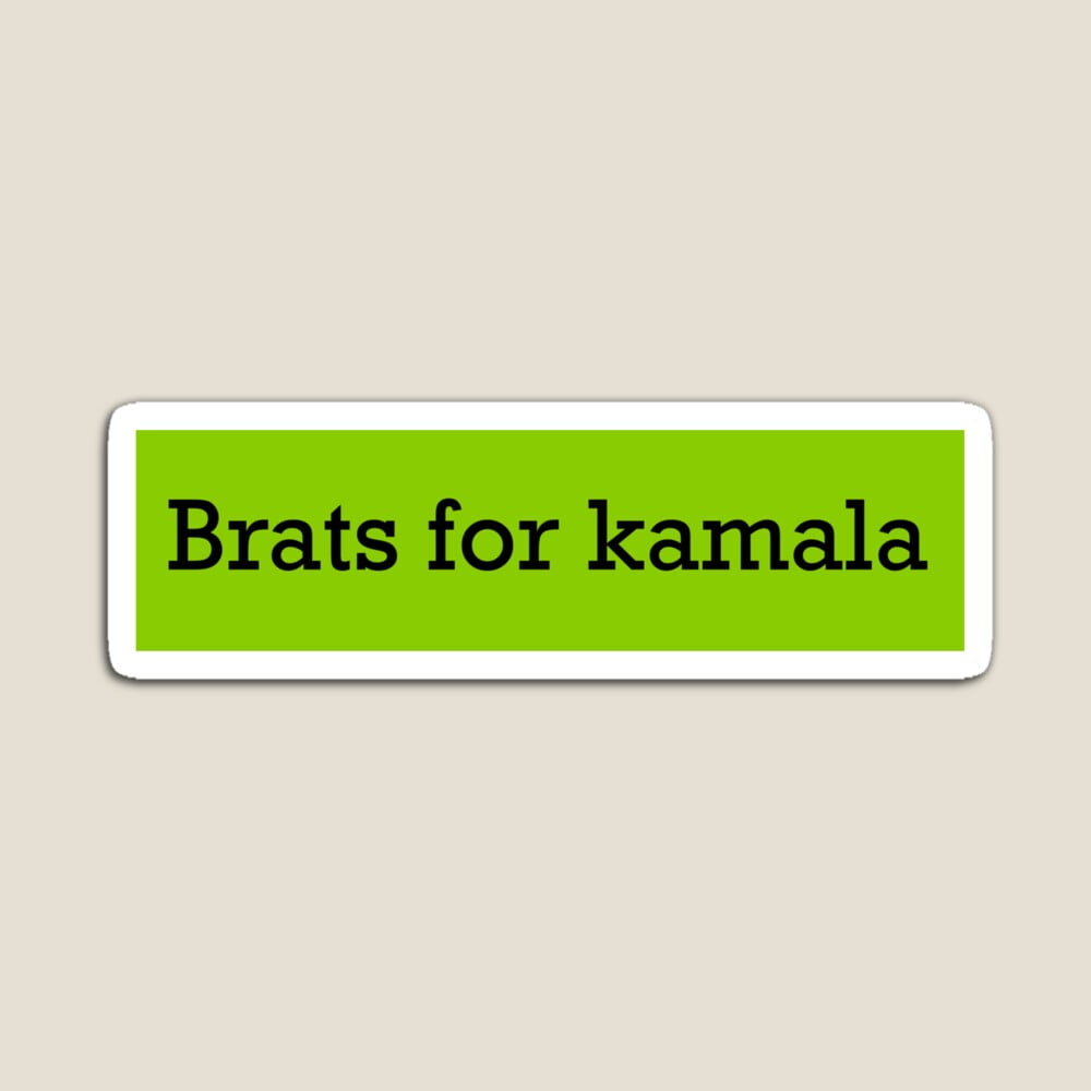 Kira - Brats For Kamala Harris Brat Us Presidential Kamala Sticker ...