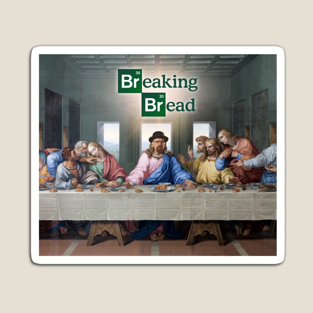 Kira - Breaking Bread - Breaking Bad The Last Supper Sticker - 2682 Hot Trending Vinyl Stickers ...