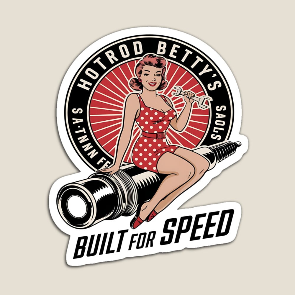 Kira - Built For Speed - Dependable Service - Hot Rod Garage - In Rust ...