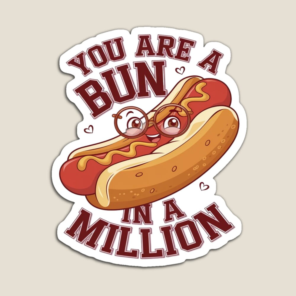 Kira - Bun Maker- Nice Buns Sticker - 7811 Hot Trending Vinyl Stickers ...